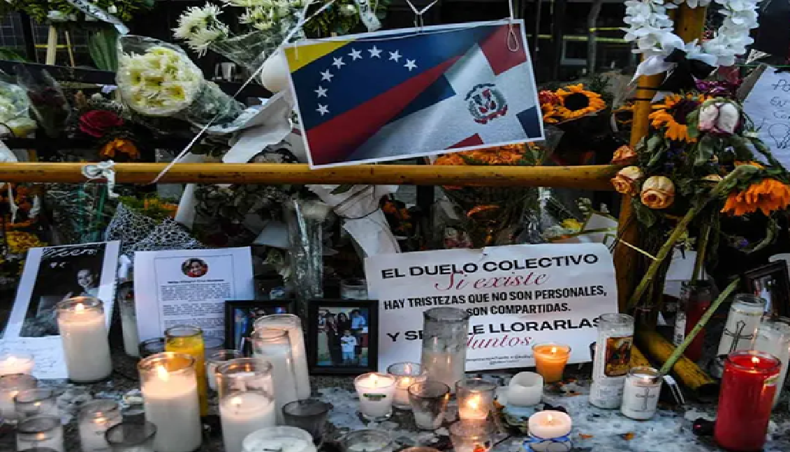 Desgarrador homenaje a Rubby Pérez y víctimas del desplome de discoteca Jet Set - Libertad